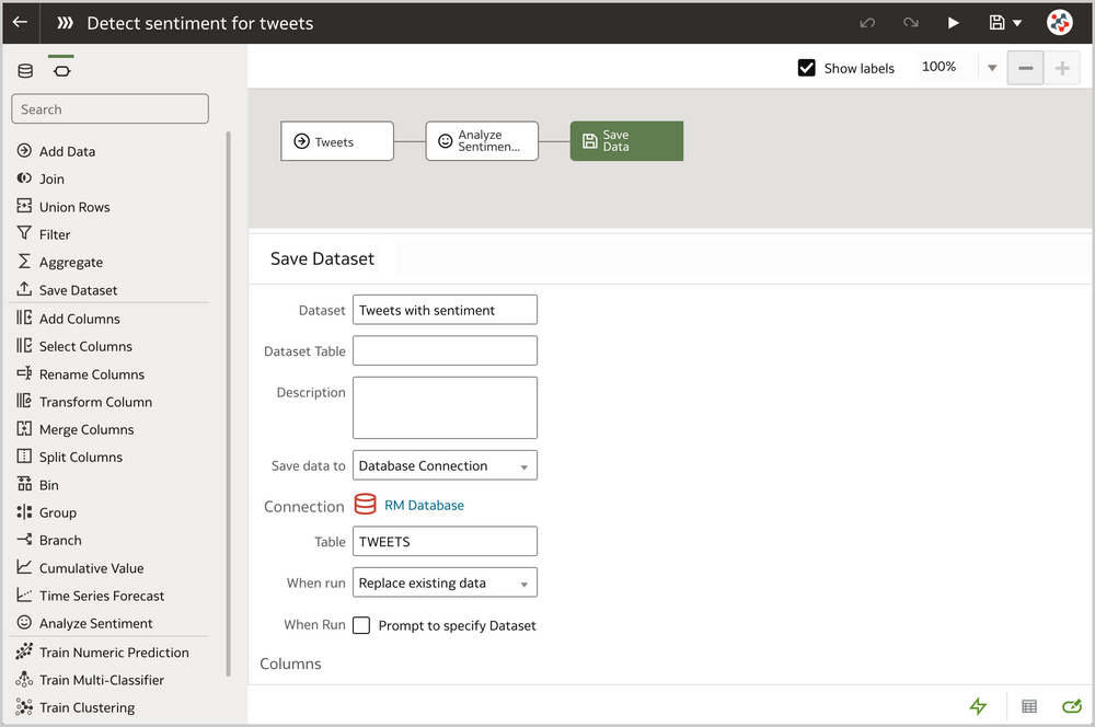 Analyzing Brand Reputation with Oracle Analytics