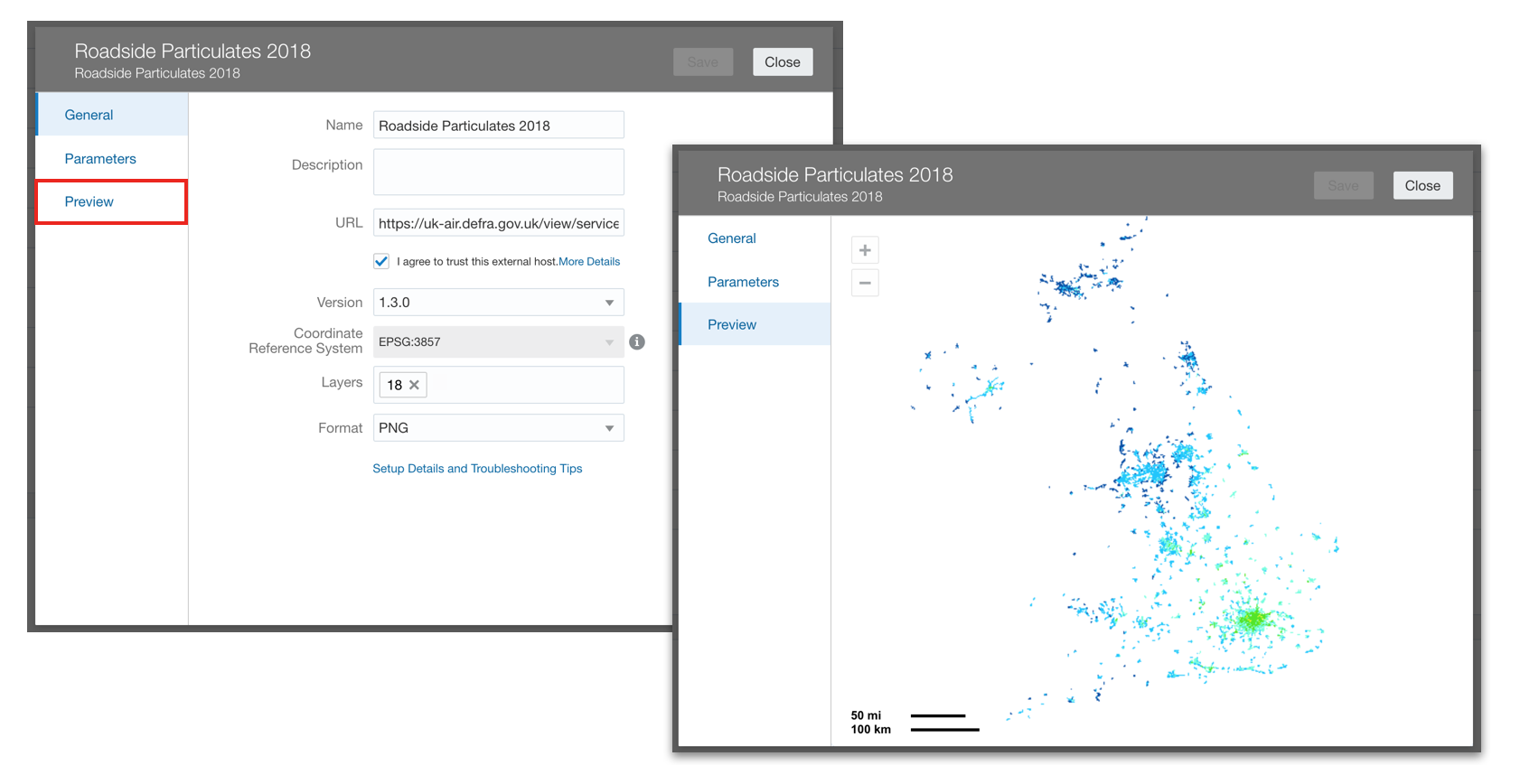 Extending OAC with Map Backgrounds