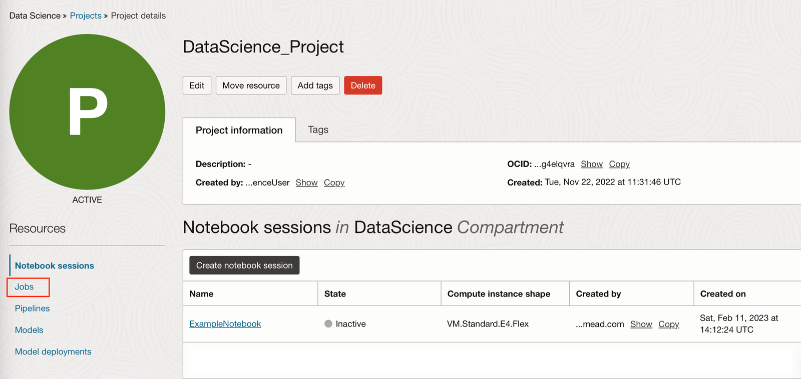 Introduction to Oracle Data Science Service | Part 4