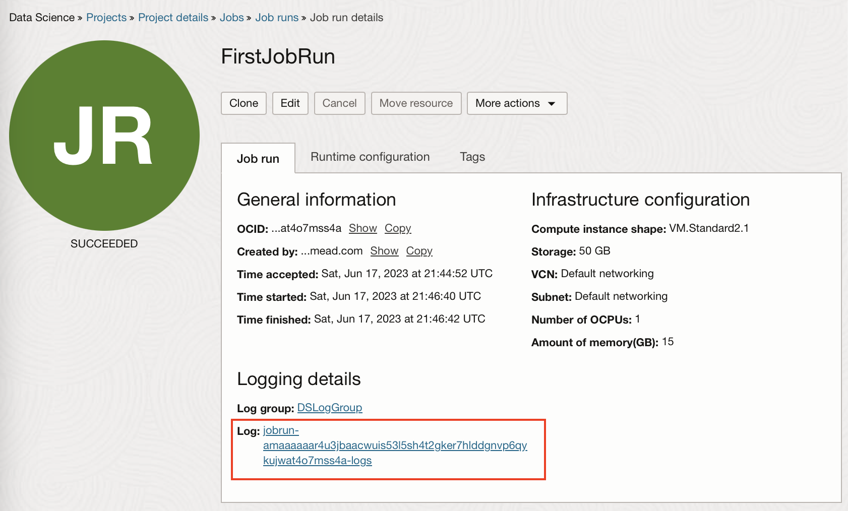 Introduction to Oracle Data Science Service | Part 4