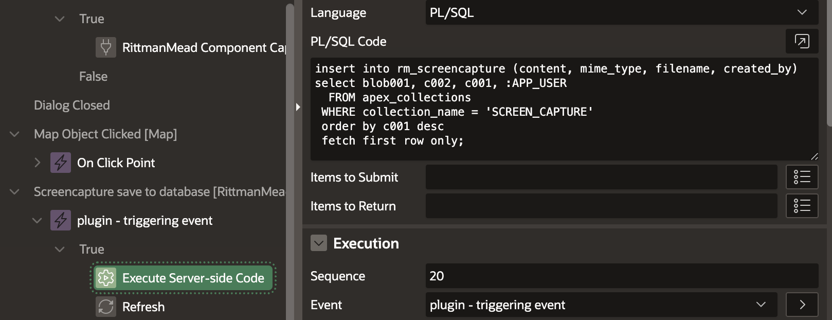 Oracle Apex Creating A Dynamic Action Plug In