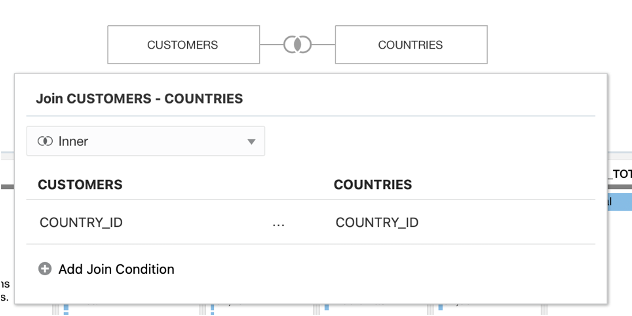 Joining the Data in OAC