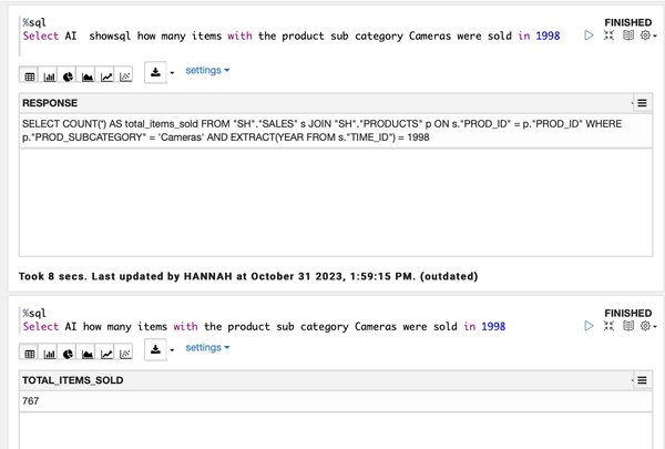 Oracle Autonomous Database Select Ai